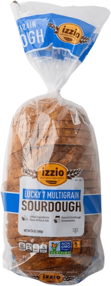 Lucky 7 Multigrain Batard - izzio Artisan Bakery